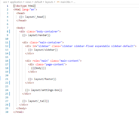 Landing Page 1 - Ace Admin