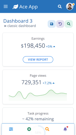 Landing Page 1 - Ace Admin
